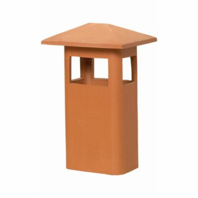 8.5" x 13" Peerless - Clay Chimney Pots